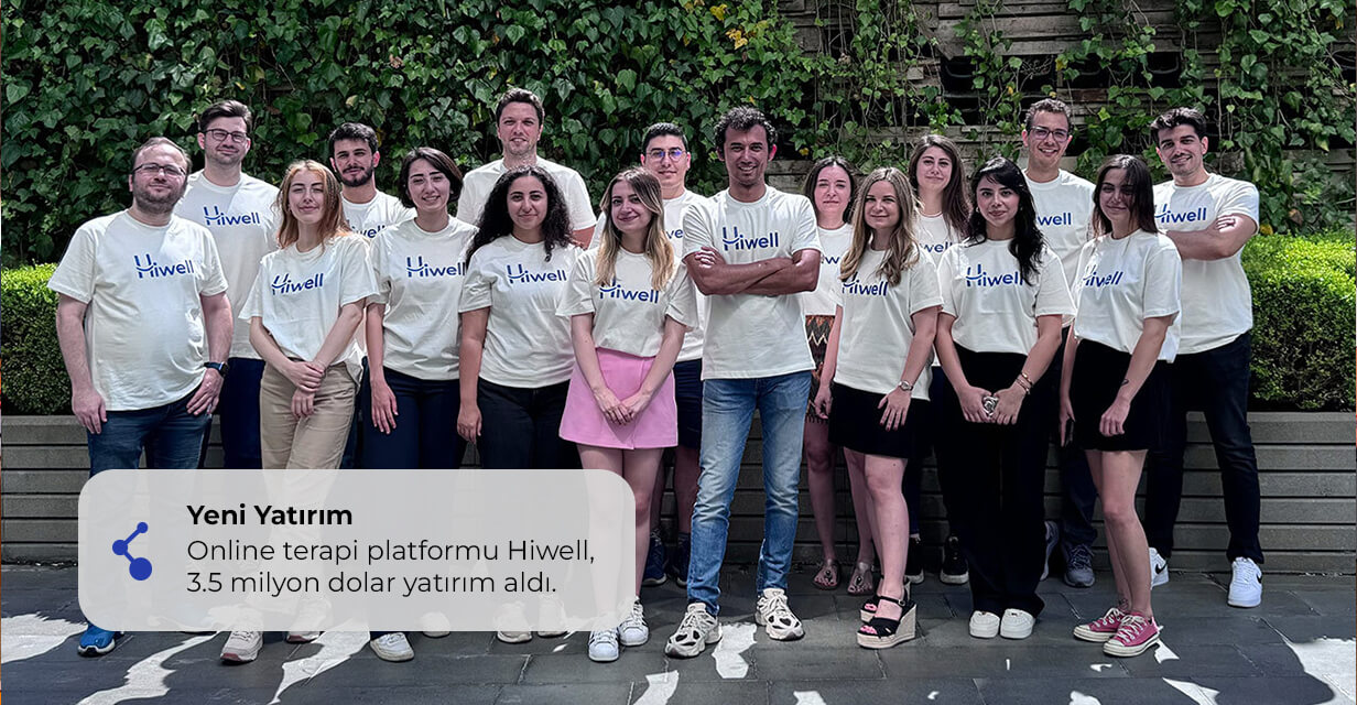 Online terapi platformu Hiwell, 3.5 milyon dolar yatırım aldı